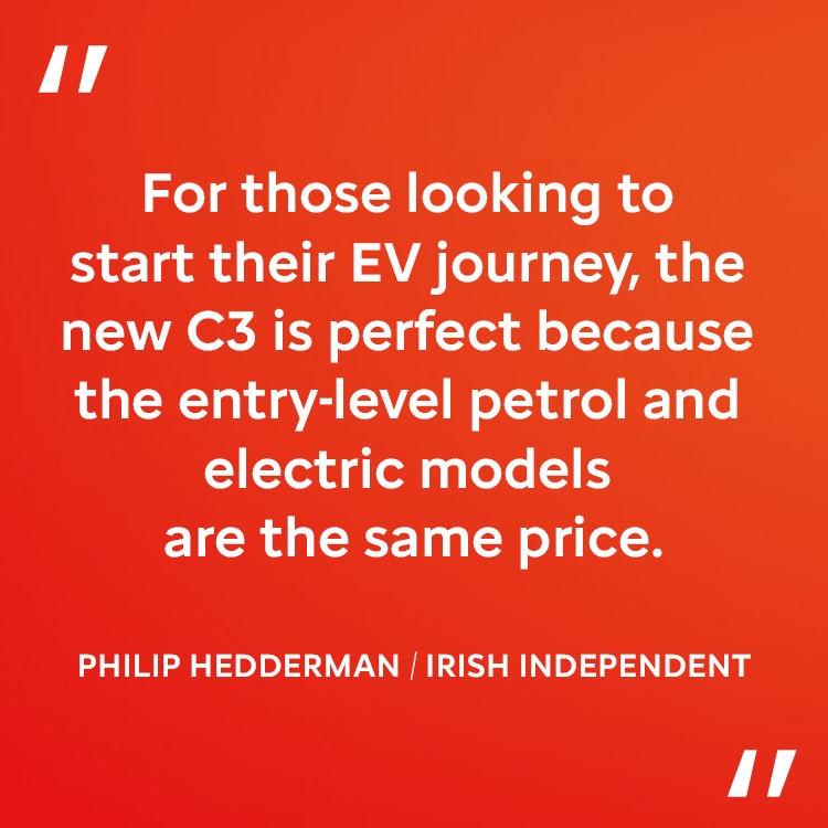 New Citroën ë-C3 | The iconic electric city car