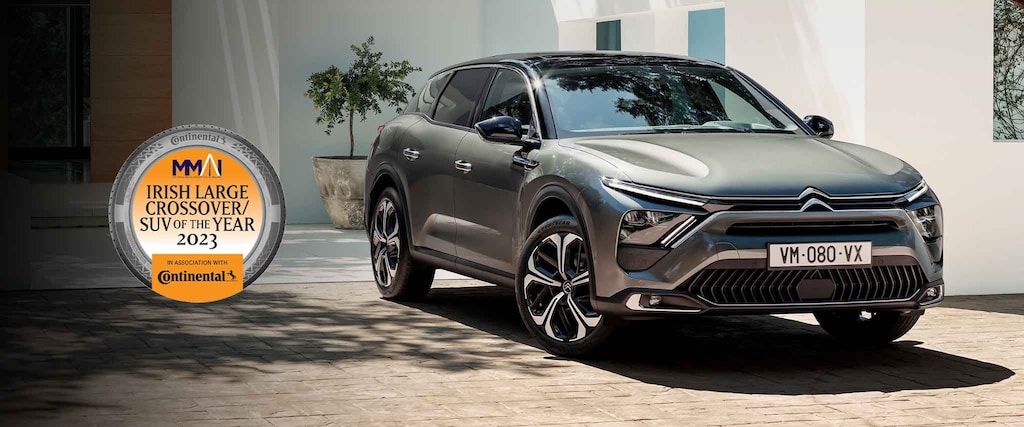 Citroën C5 X awarded Irish Large Crossover/SUV of the Year 2023 | News ...
