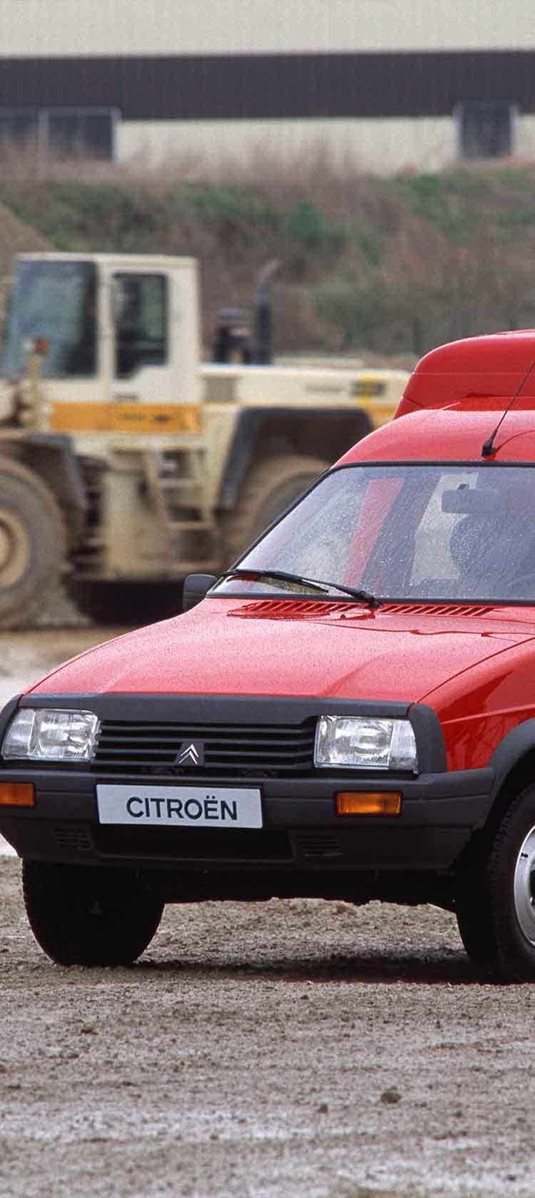 Citroën Van History inspired for professionals